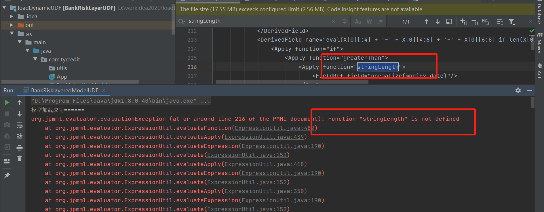 Function "stringLength" is not defined · Issue #363 · jpmml/sklearn2pmml · GitHub